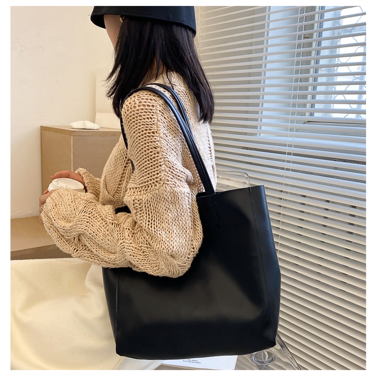 Classic Plain Tote Bag | Shopee Singapore