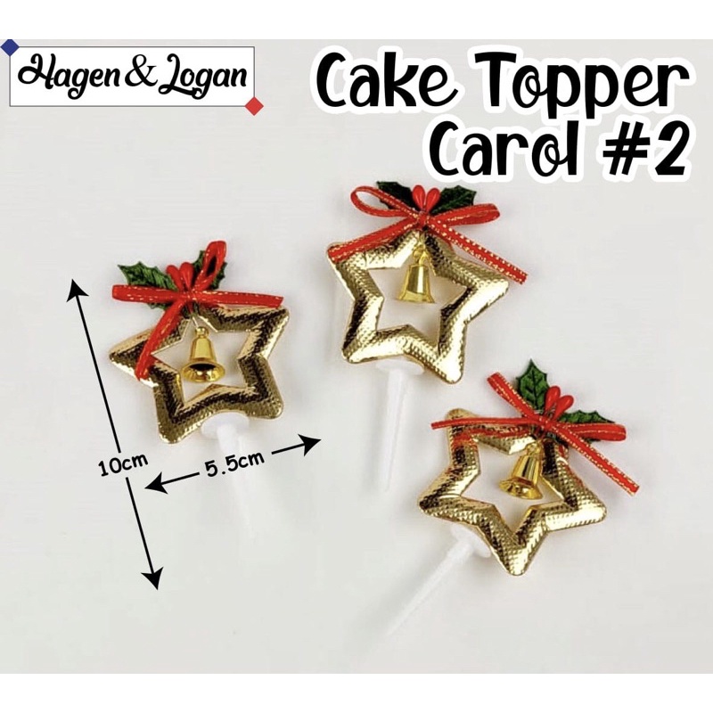 Merry christmas cake topper christmas topper hampers cake Toppers | Shopee Singapore