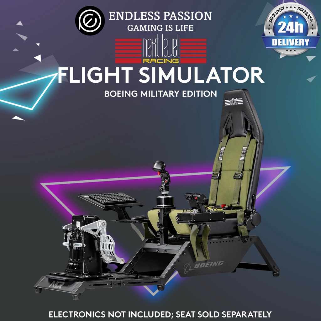 Next Level Racing Flight Simulator Boeing Military Edition (NLR-S028 ...