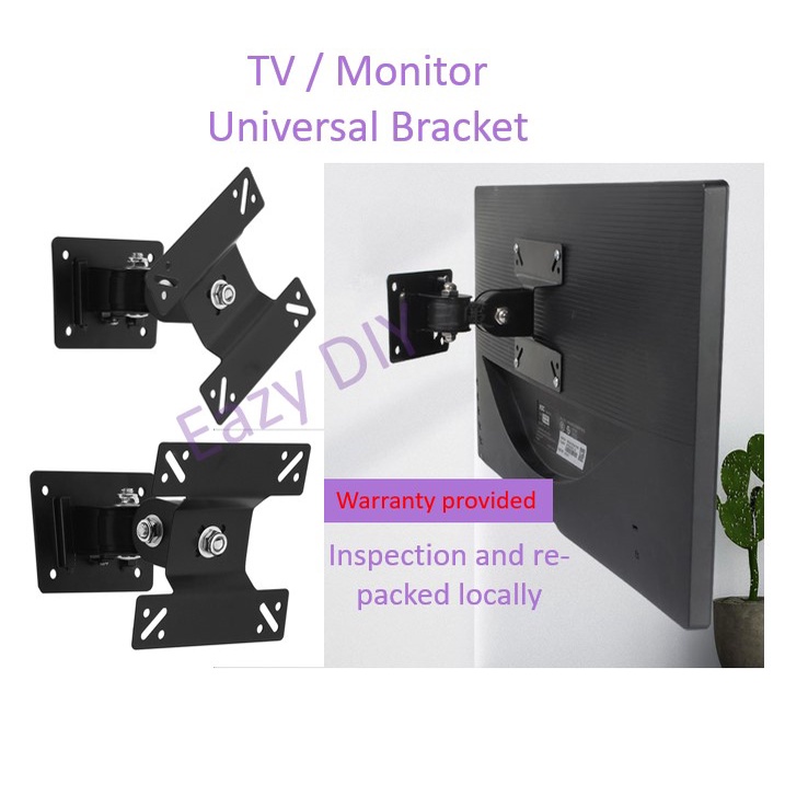 [SG Stock] TV / Monitor Bracket Wall Mount Universal | Shopee Singapore