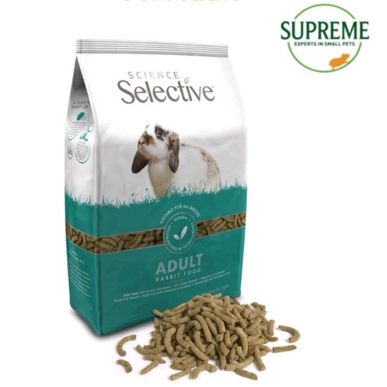 [Bundle Promo] Supreme Science Selective Adult Rabbit Food 4lbs ...