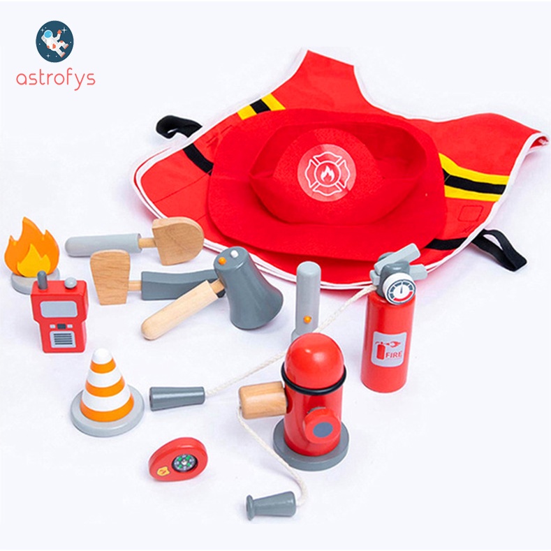 Play Pretend Fireman / Firefighter Set | Shopee Singapore