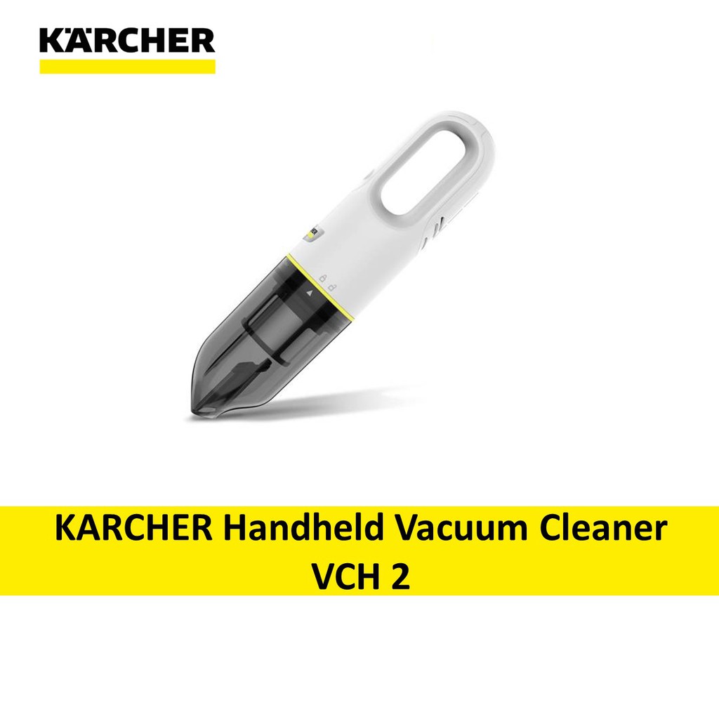Karcher Handheld 70W Vacuum Cleaner VCH 2 using HEPA Filter with 2 in 1 Crevice nozzle and USB ...