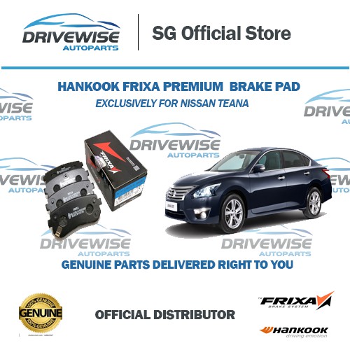 Nissan Teana Hankook Frixa Brake Pad (Front) | Shopee Singapore