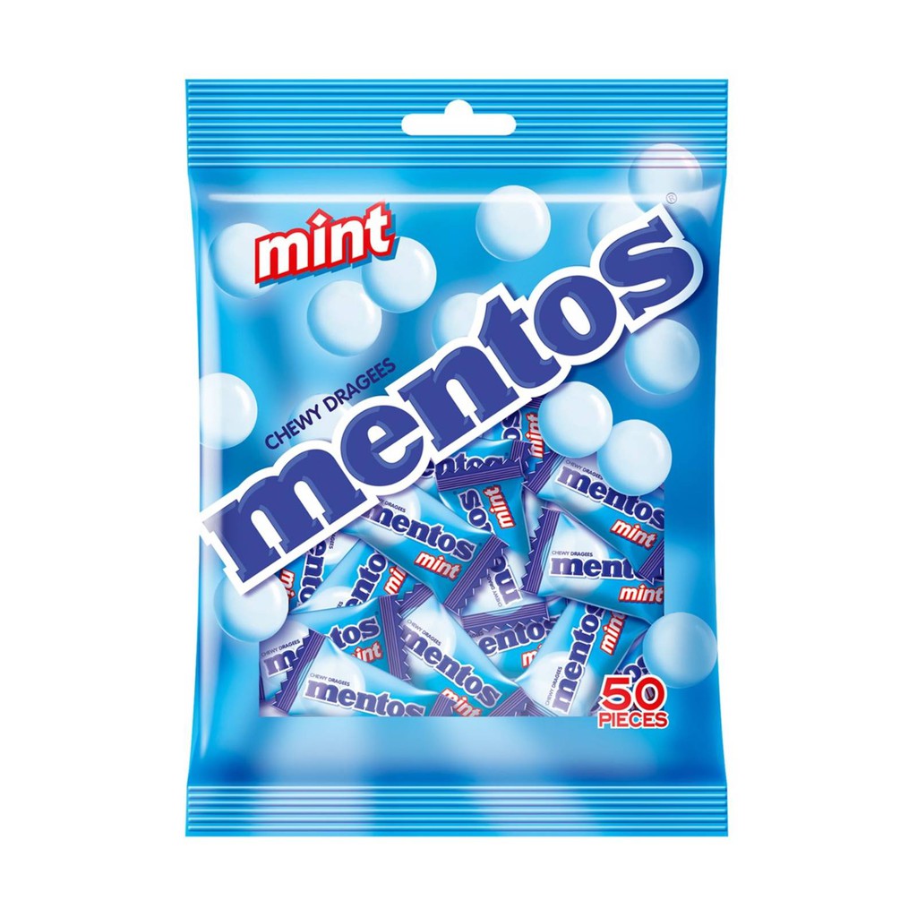 Mentos Mint Bag 50s (Halal) | Shopee Singapore