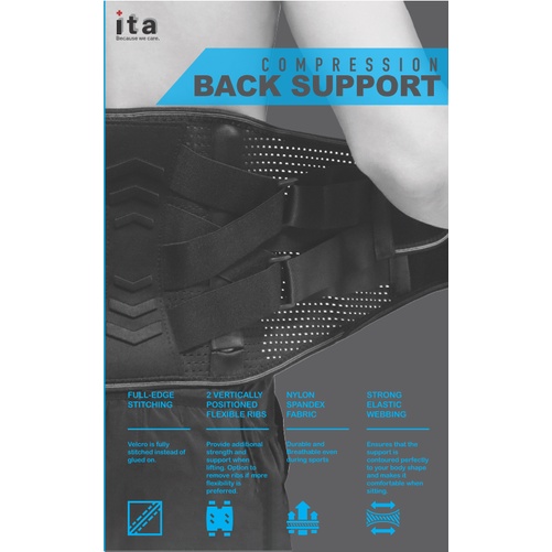Compression Back Support [SG stock] for back injury back pain muscle ...