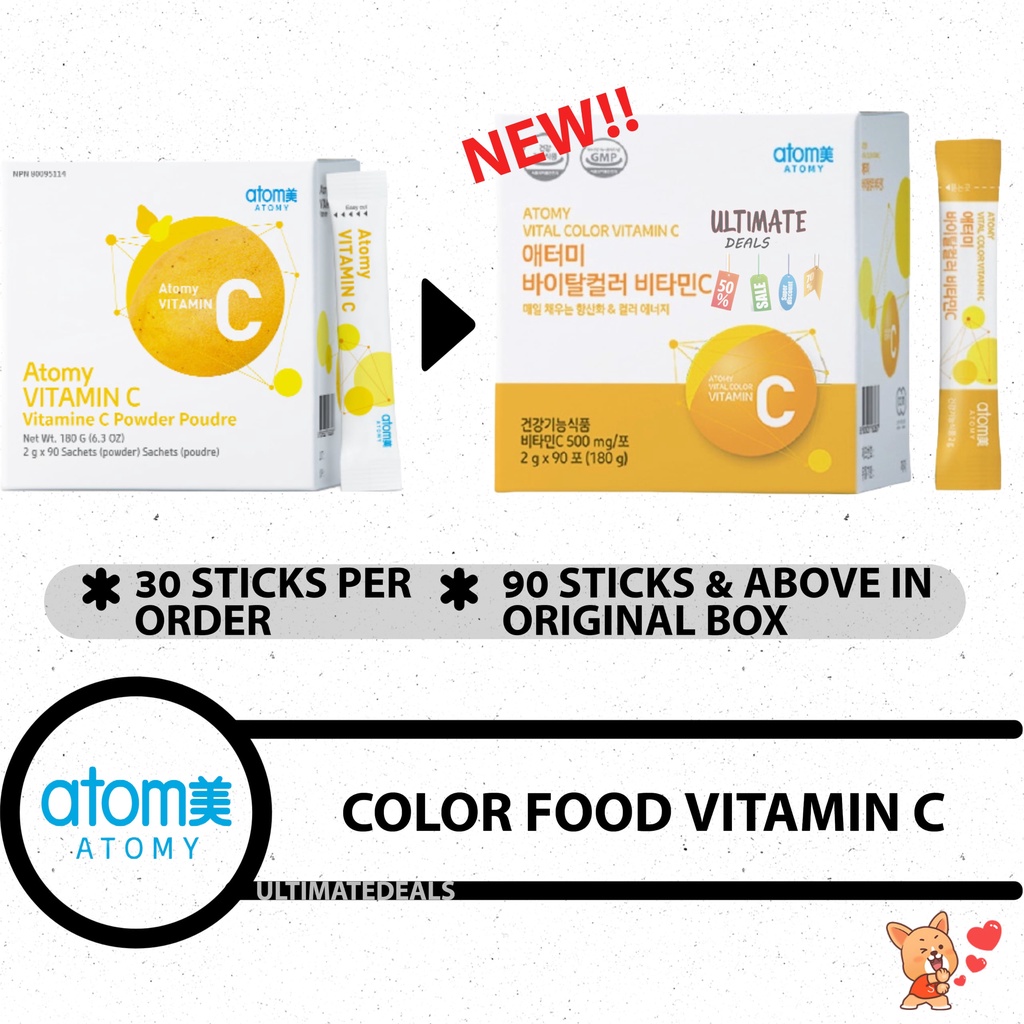 ATOMY Color Food Vitamin C - 7 Types of Color Energy Foods with just ...