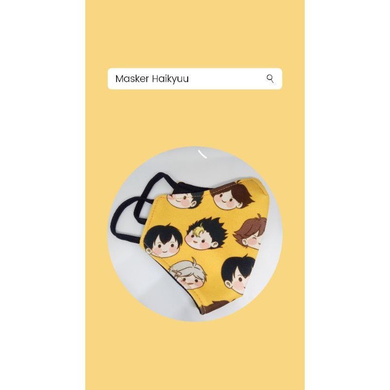 Anime Mask jujutsu kaisen, haikyuu, Tokyo revengers, BNHA, AOT Attack ...