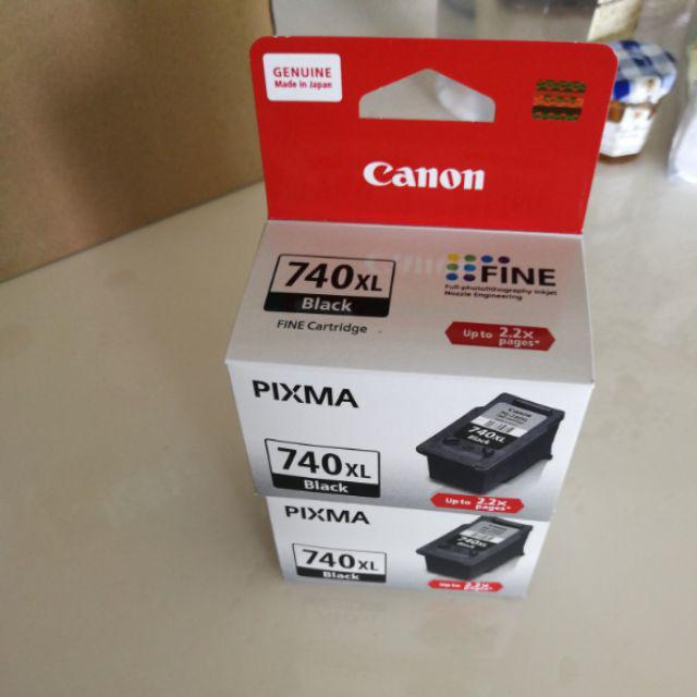 Canon 740XL Black / 741XL Color Ink Cartridge for Pixma MG2170 MG2270 ...
