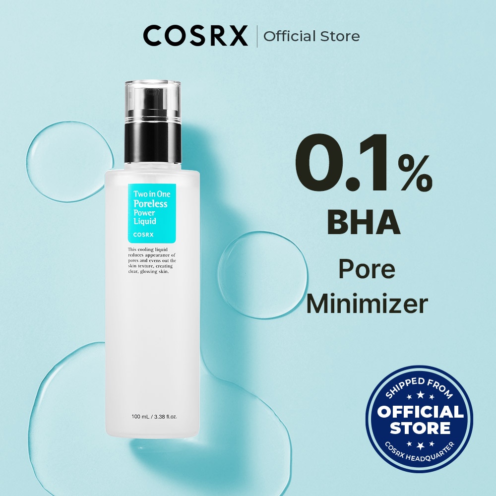[COSRX OFFICIAL] Two in One Poreless Power Liquid 100ml, BHA, Willow ...