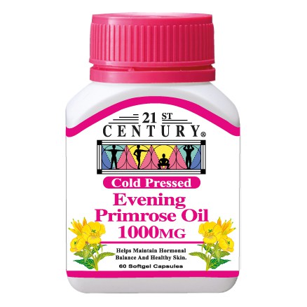 21st Century Evening Primrose Oil 1000Mg ( 60 Softgels) | Shopee Singapore