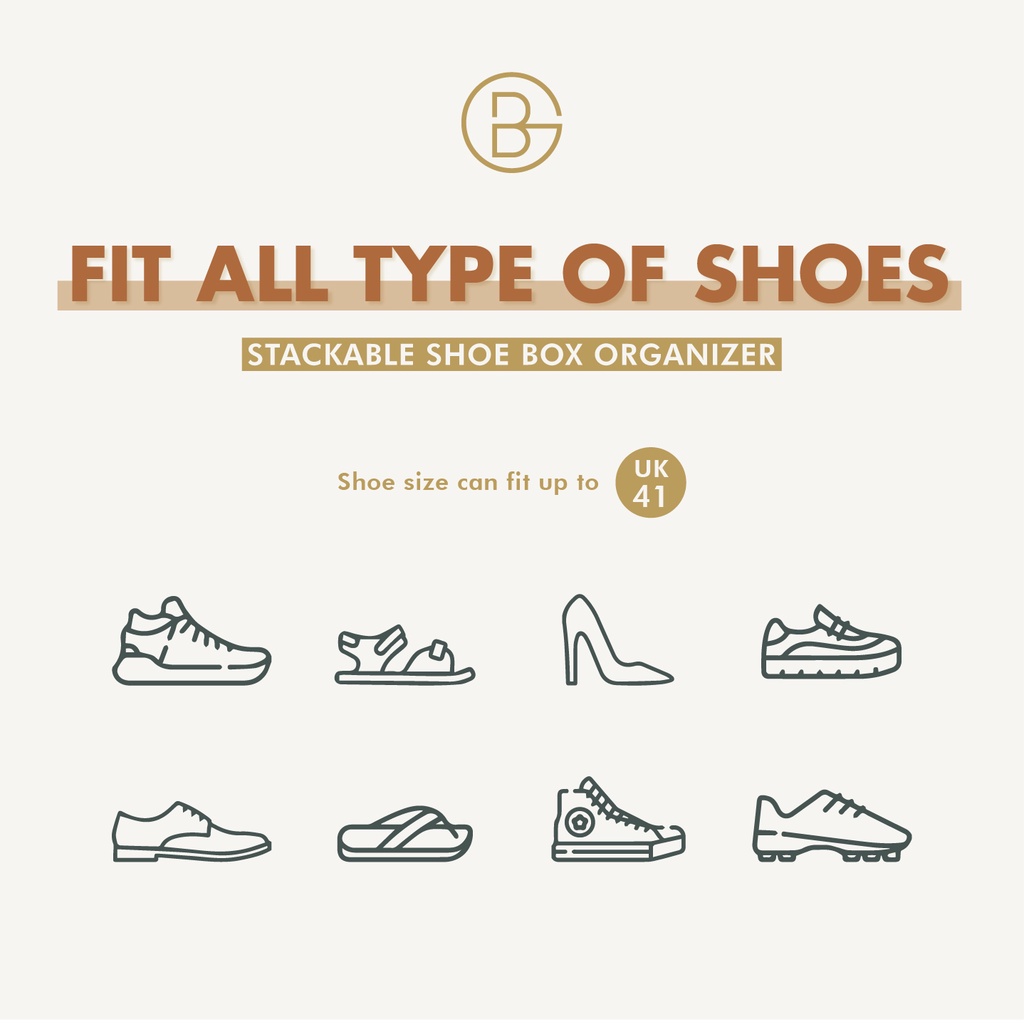 Transparent Shoe Box | Front and Side View Organizer | Storage | Shopee ...