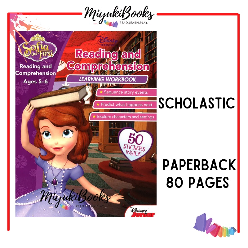 (SG SHIPPING) Disney Learning SOFIA THE FIRST Reading & Comprehension ...