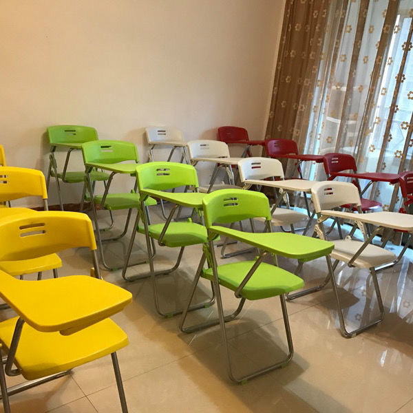 Training chair with writing board folding chair conference chair ...