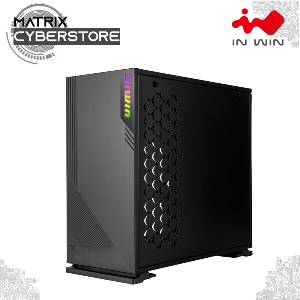 In-Win 103 Mid Tower Gaming Chassis, ATX, M-ATX, ITX, RGB (Black ...