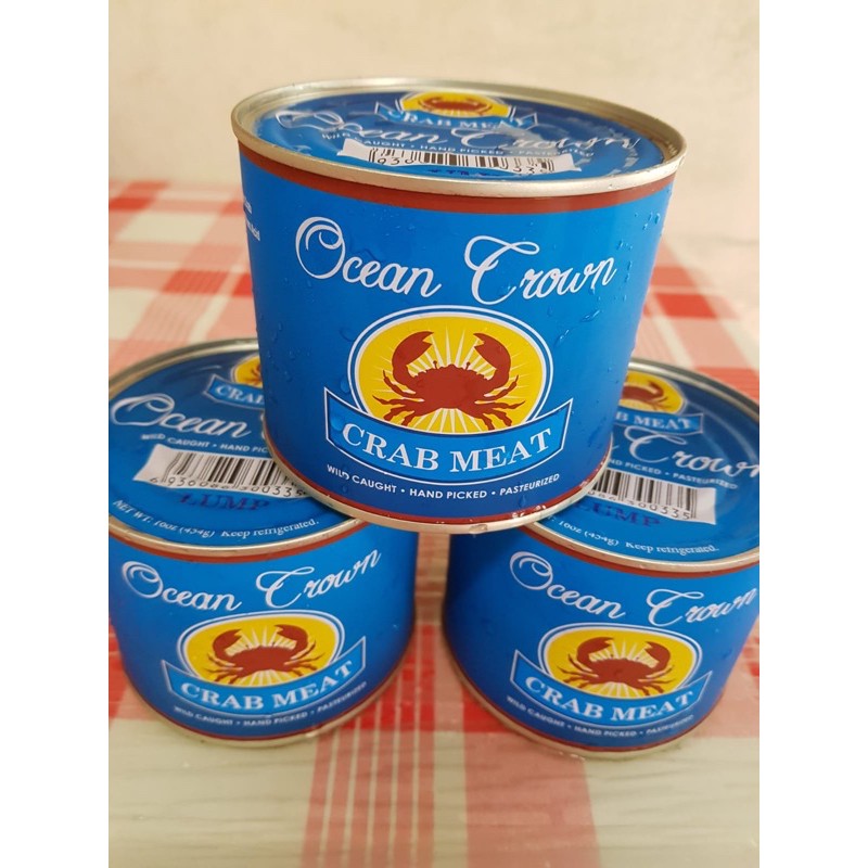 BUNDLE DEALS! Premium Frozen Crab Meat chunks (454grams per tin) (3 ...