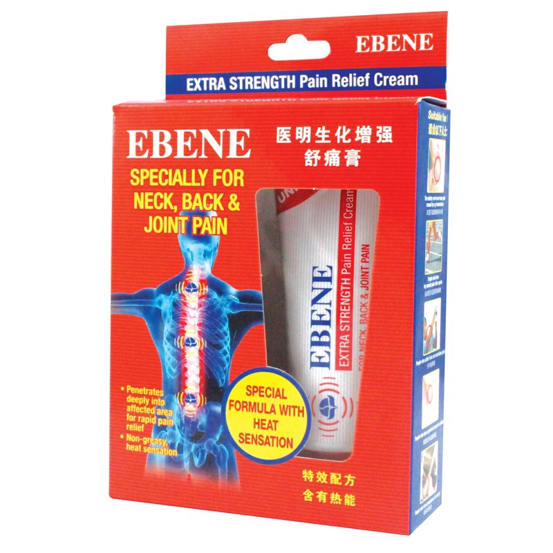 Ebene Extra Strength Pain Relief Cream 50g | Shopee Singapore