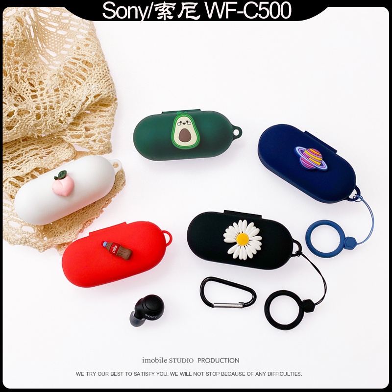 Sony WF-C500 Protective Case Sony Wf-c500 Bluetooth Headset Charging ...
