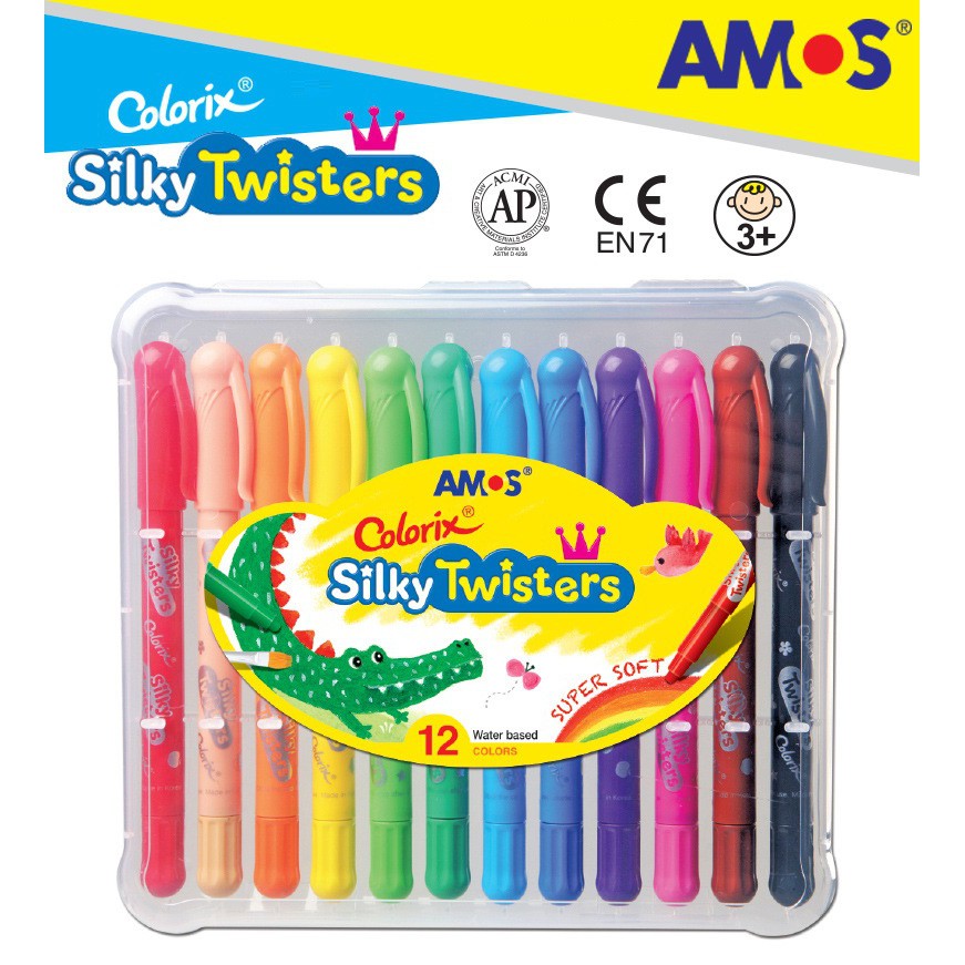 {Thin Style 12 & 24 Colors} [Korea AMOS International English Version ...