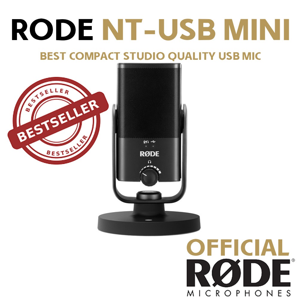 Rode NT-USB Mini USB Microphone (NT USB mini microphone) | Shopee Singapore