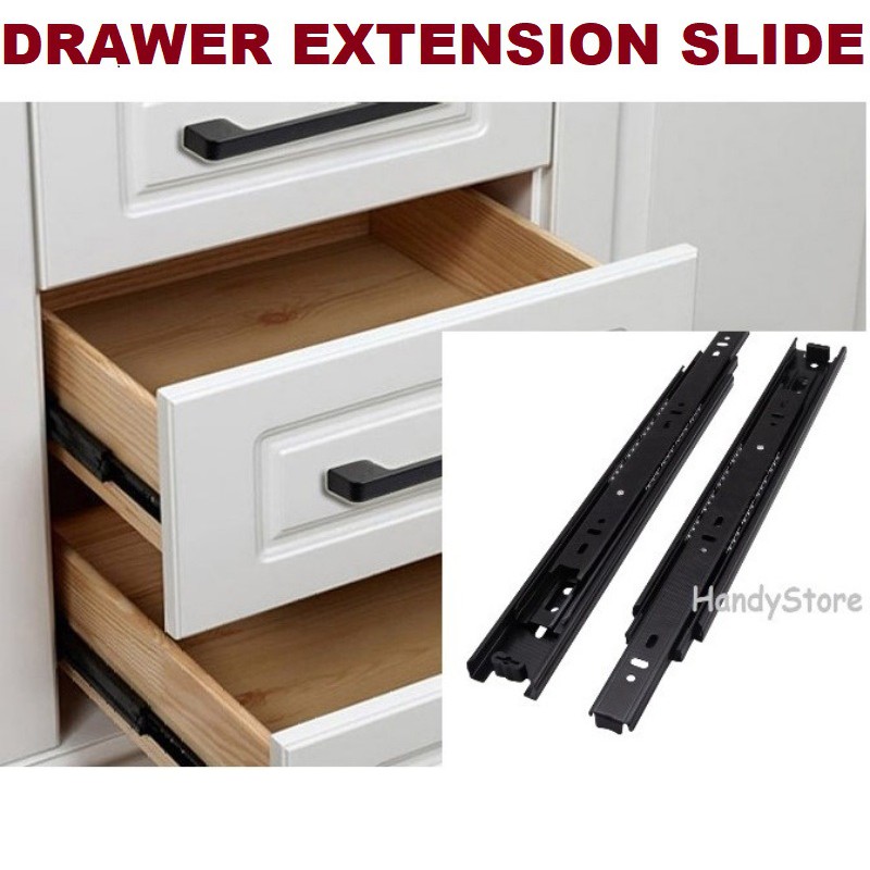 FULL EXTENSION DRAWER SLIDE RUNNER TRACK/ BALL BEARING DRAWER SLIDE ...