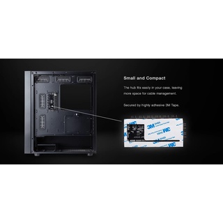 TECWARE OMNI HUB - 8 PORT PWM + ARGB HUB | SATA POWERED ARGB & PWM SYNC ...