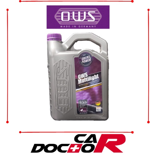 OWS MULTILIGHT SAE 5W-40 4L FULL SYNTHETIC MULTIGRADE GERMAN EUROPEAN ...