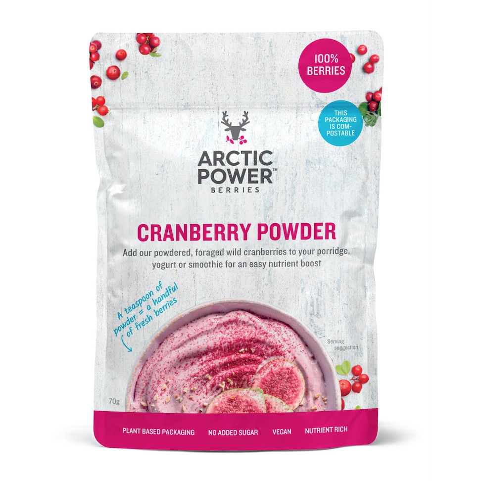Arctic Power Berries - Nutrient Boost, Pure Cranberry Powder (70g ...