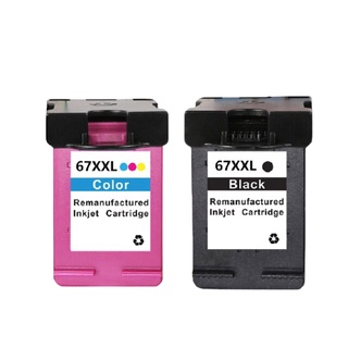 Compatible HP 67XL 67XXL 67 XL Black Color ink cartridge Printer Black ...
