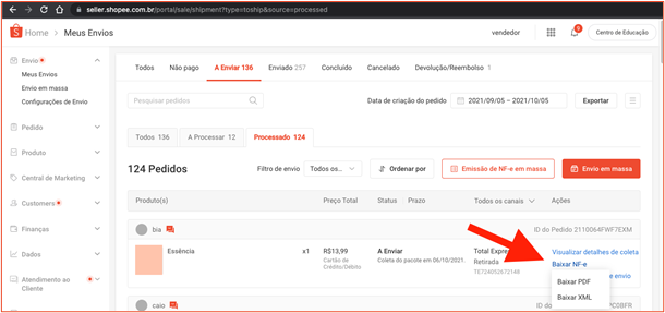 Principais dúvidas sobre o Emissor de Nota Fiscal Eletrônica Shopee ...