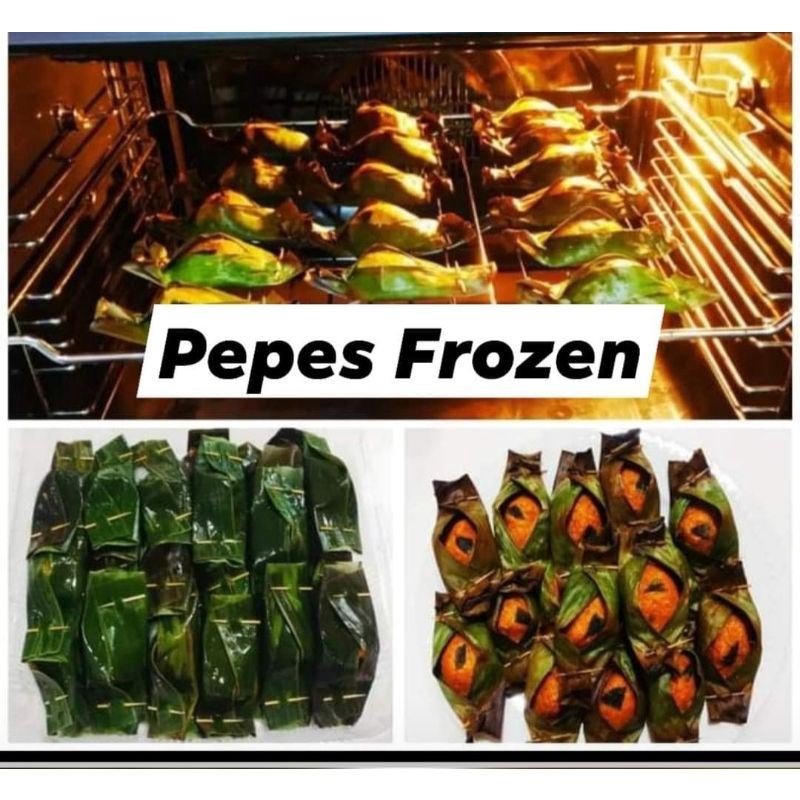Halal Pepes otak2 Frozen 50pcs | Shopee Singapore