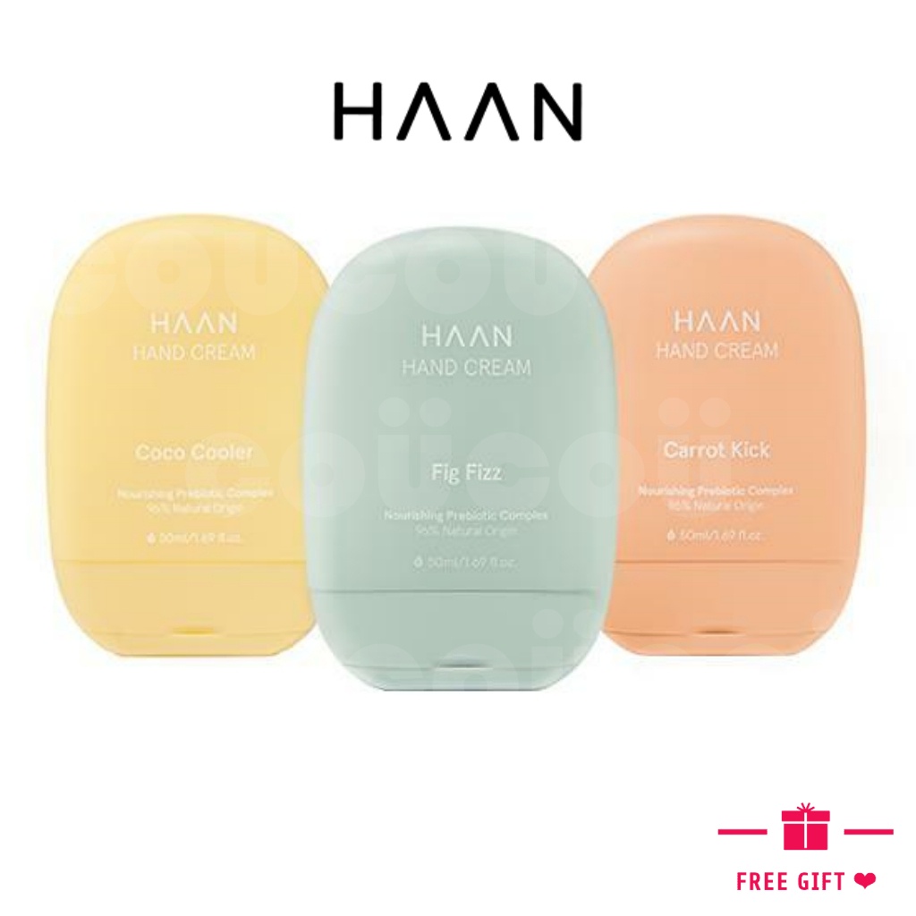 [HAAN] Hand Cream Nourishing Prebiotic Complex 50ml (3types) | Shopee ...