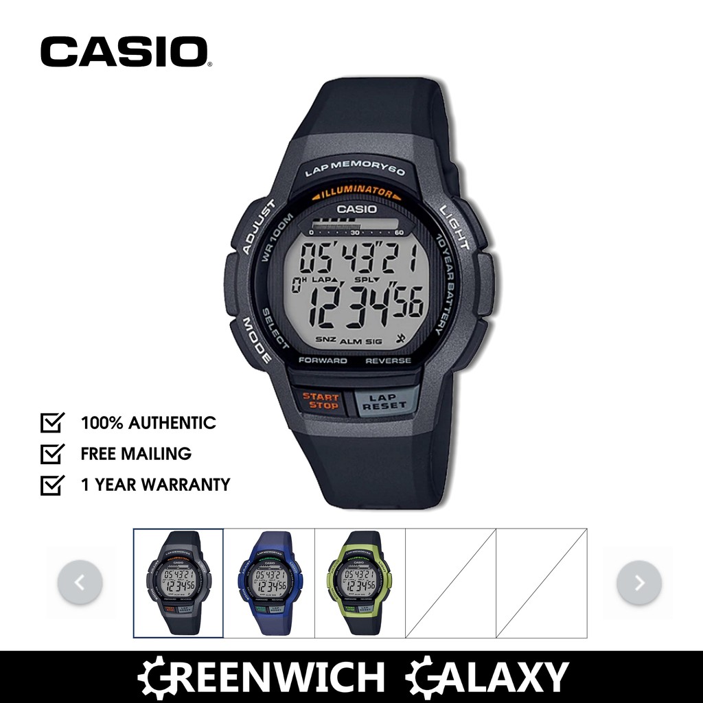 Casio Sports Digital Watch (WS-1000 Series) | Shopee Singapore