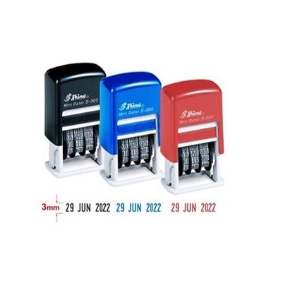 Shiny S300 Self-Inking Mini Date Stamp | Shopee Singapore