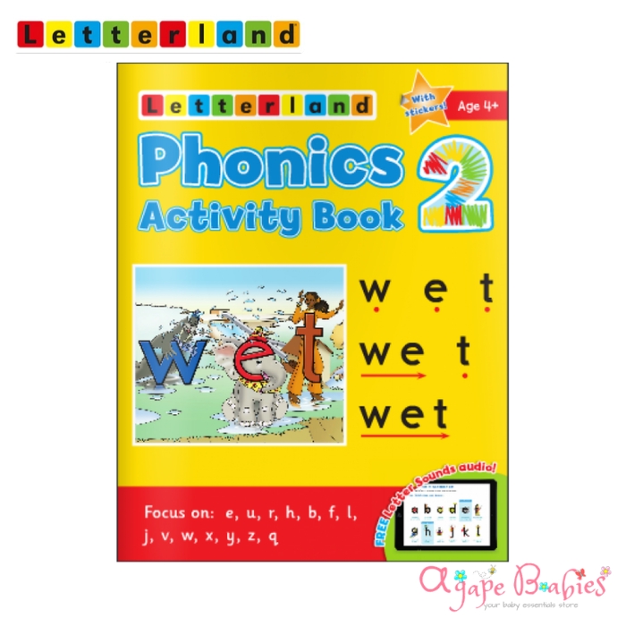 Letterland Phonics Activity Book 2 | Shopee Singapore