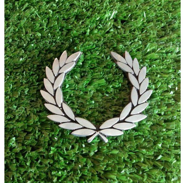 Vespa Fred Perry badge Emblems | Shopee Singapore