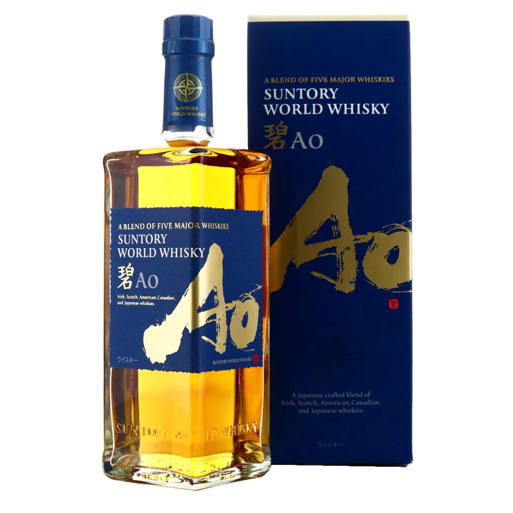 Suntory World Ao Japanese Whisky [700ml] | Shopee Singapore