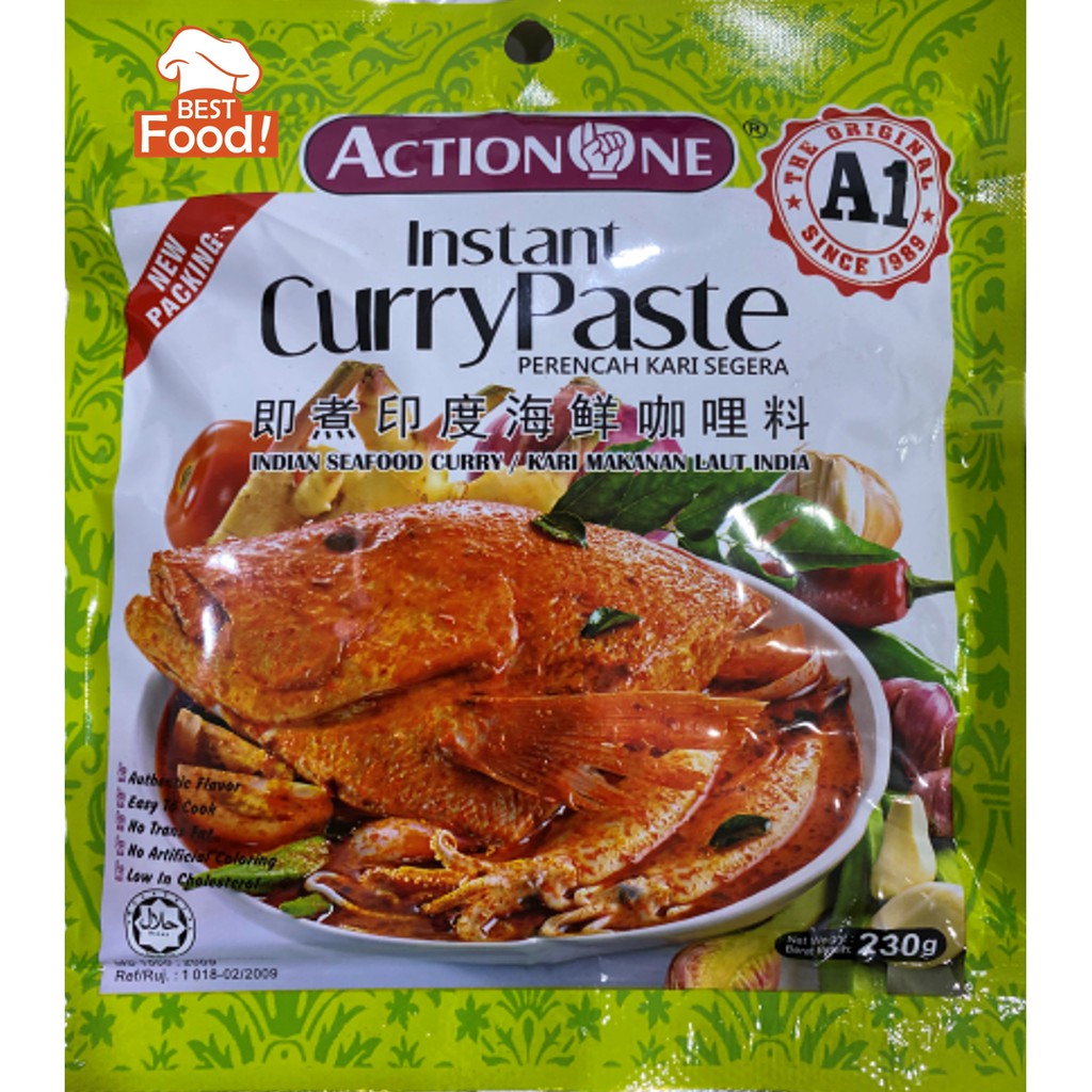 Double Golden Fish (Thai) Instant Red Curry Paste Oz
