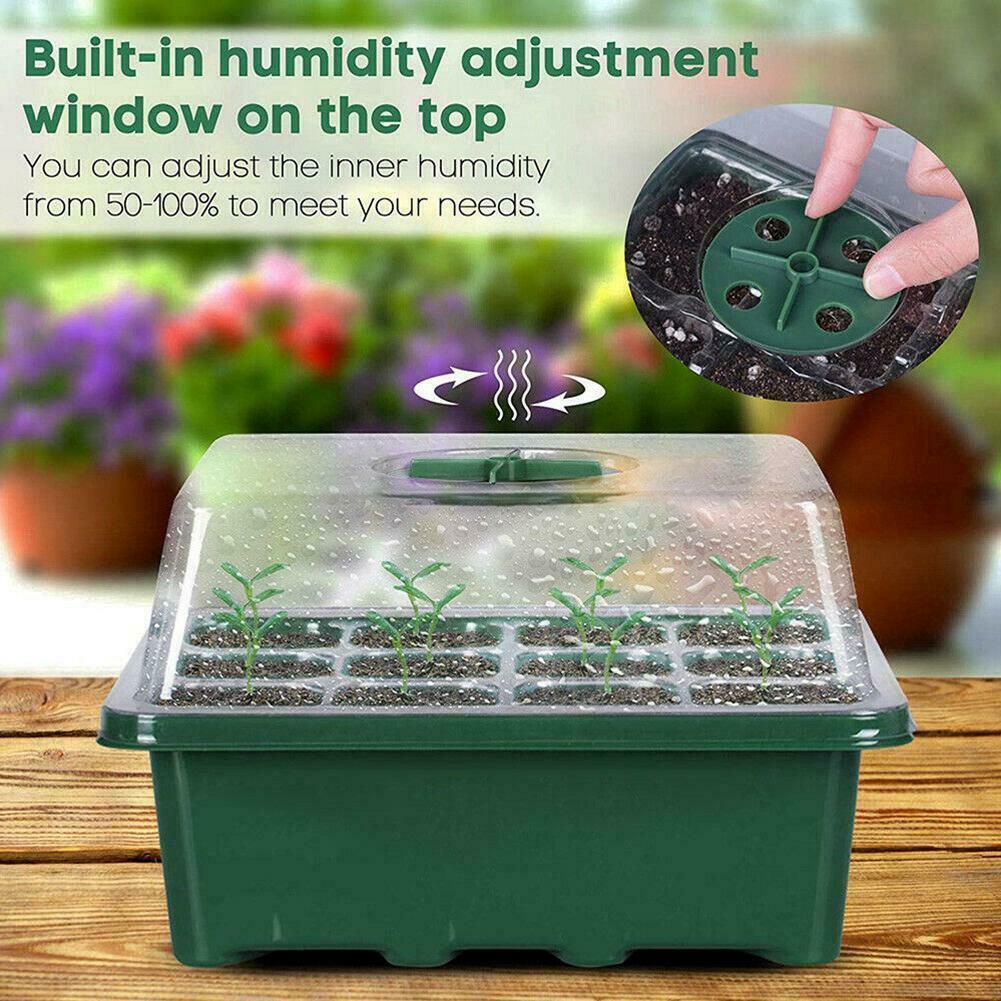 Plant Seed Grow Box Nursery Seedling/ Garden Yard Tray Hot Seeding box ...