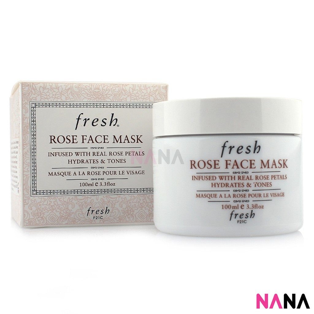 Fresh Rose Face Mask (For All Skin Types) 3.3oz, 100ml | Shopee Singapore
