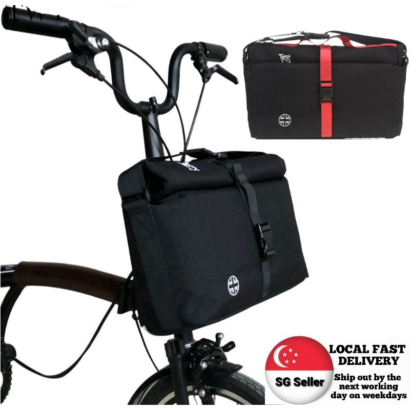 Folding Bike Bag Brompton Camp Pikes 3sixty Tern Crius Java Fnhon Dahon 3 or 2 Holes Front Block ...