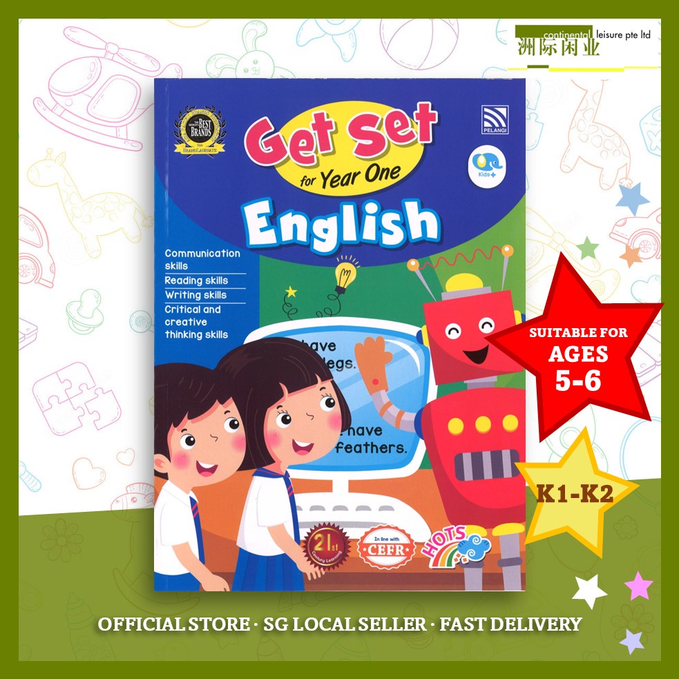 Get Set For Year One English ( Pre-Primary ) 9789672720430 | Shopee ...