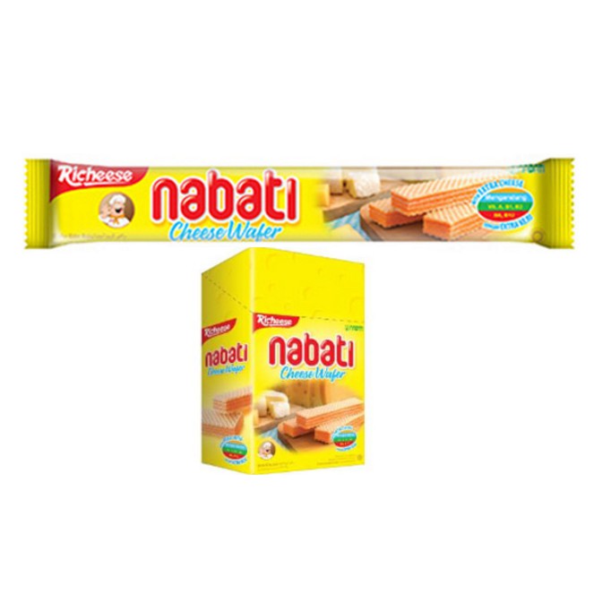 RICHEESE NABATI CHEESE WAFER (20PCS X 8G) | Shopee Singapore
