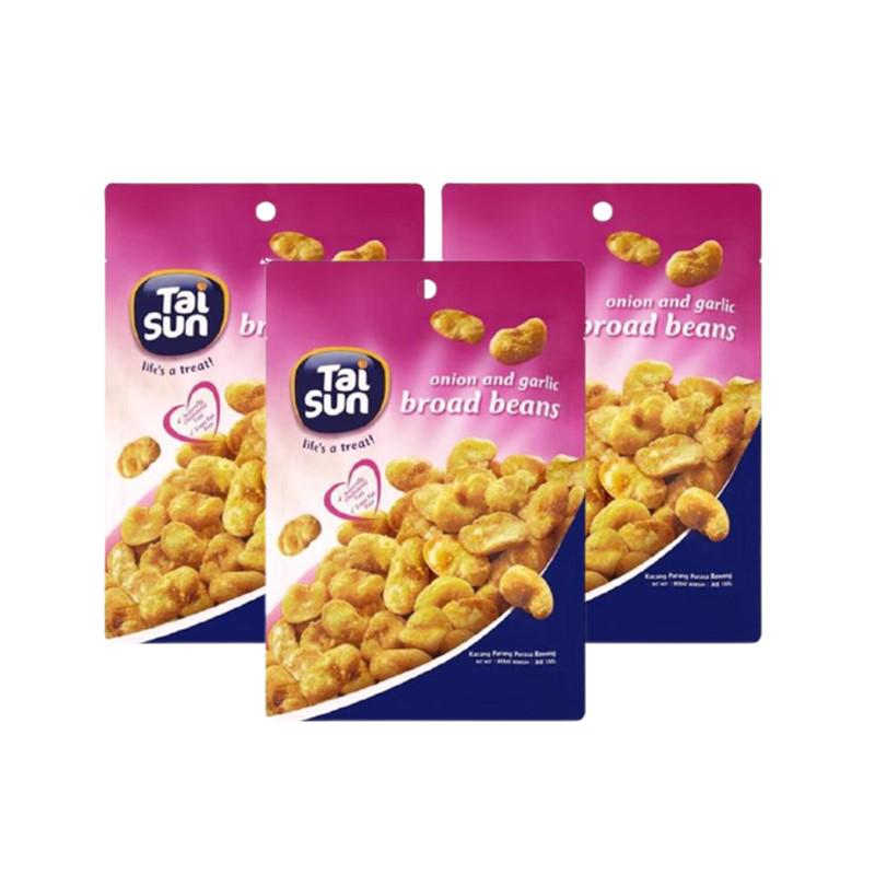 [Bundle of 3] Tai Sun Broad Beans - Onion & Garlic, 150g | Shopee Singapore