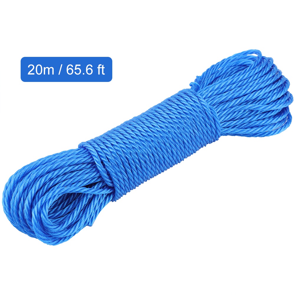 20m Nylon Rope Lines Cord Clothesline Garden Camping Outdoors | Shopee ...