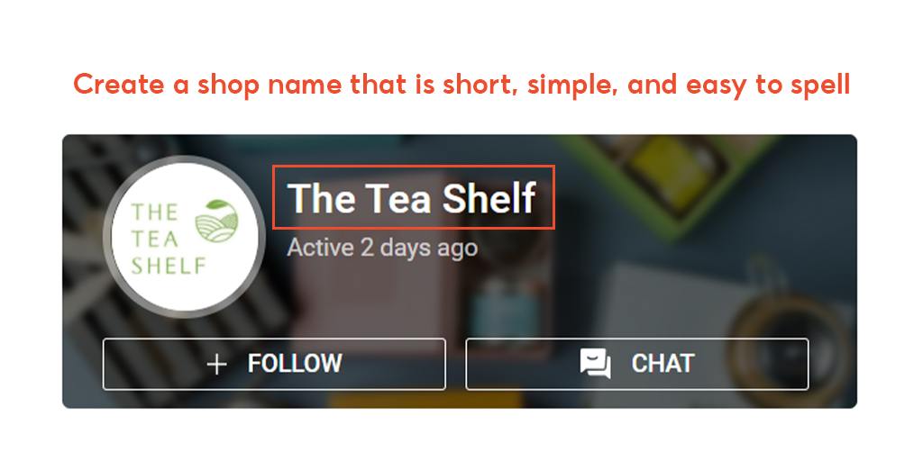 Choosing your shop name and logo | Shopee SG Seller Education Hub