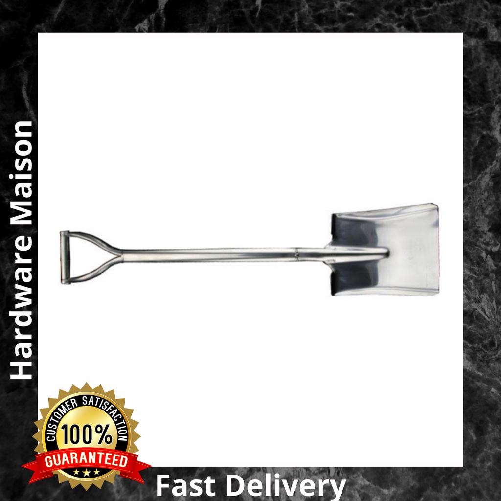 Square Spade Shovel (Full Stainless Steel) | Shopee Singapore