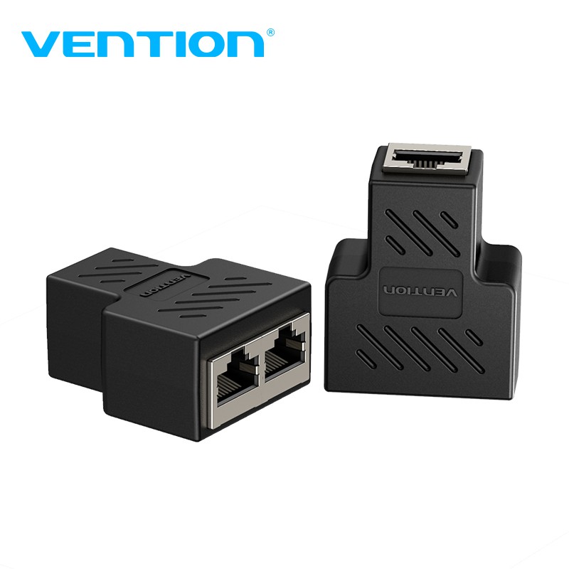 Vention RJ45 Ethernet Splitter 1 to 2 Female LAN Cable RJ45 Plug Socket ...