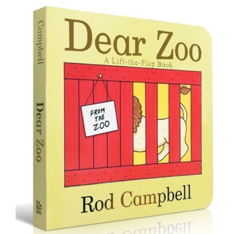 Dear Zoo by Rod Campbell Early Learning Educational Lift-the-Flap BB ...