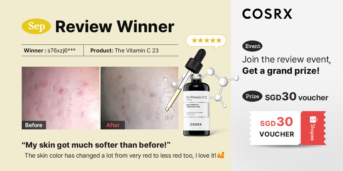 COSRX Official Store, Online Shop Nov 2022 | Shopee Singapore